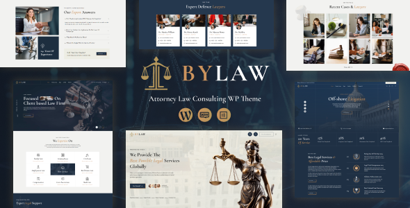 ByLaw - Lawyer, Law Firm WordPress by BuddhaThemes | ThemeForest